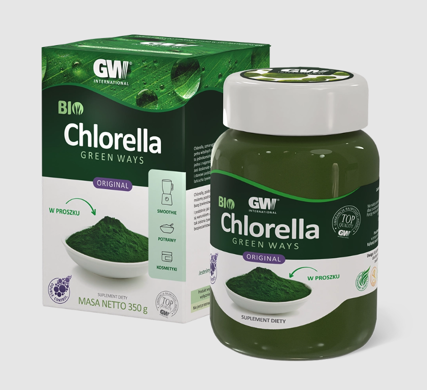 CHLORELLA Green Ways w proszku 350 g + gratis miarka - Czyste-Zielonki.pl CHLORELLA Green Ways w proszku 350 g + gratis miarka - Czyste-Zielonki.pl